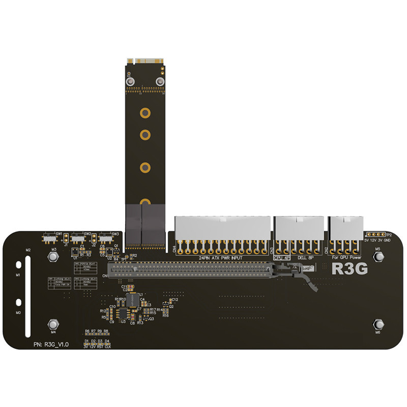 R3G笔记本显卡外接外置转M.2 nvme PCIe3.0x4扩展坞全速R43SG-阿里巴巴