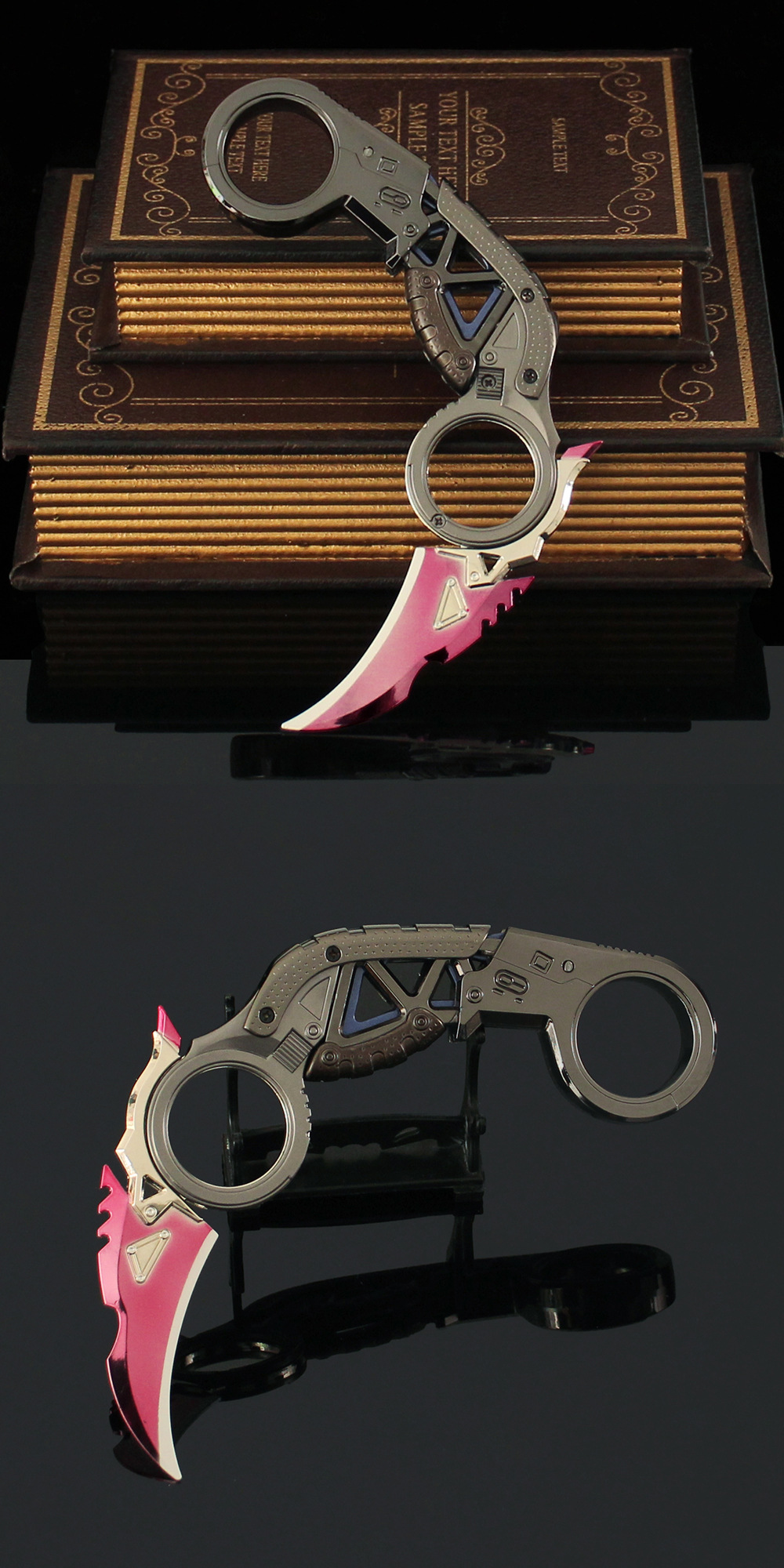 APEX游戏周边 通用传家宝猛禽之爪折叠款爪刀模型玩具摆件18cm-阿里巴巴