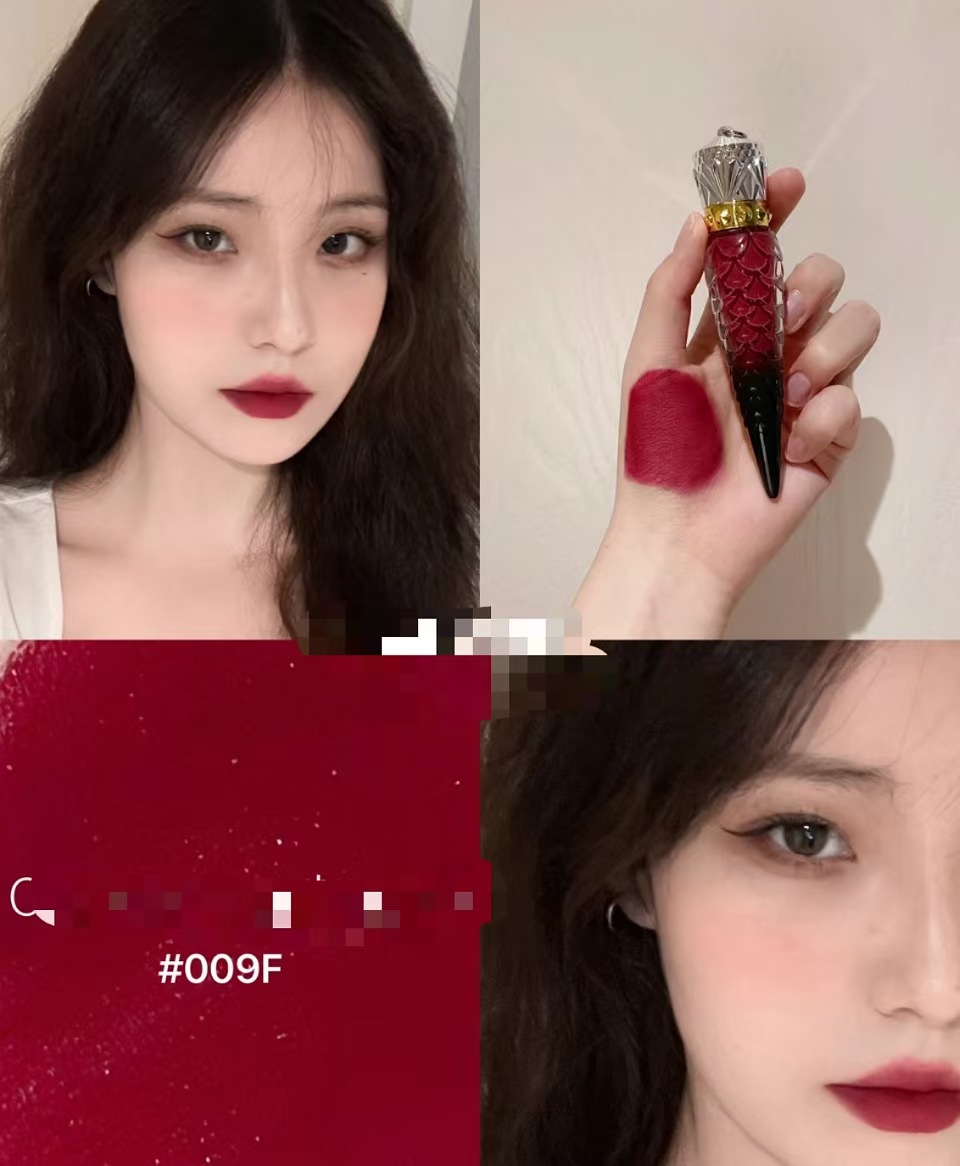 官网正品大牌cl萝卜丁口红001m女王权杖006M哑光丝绒黑管唇釉343F-阿里巴巴
