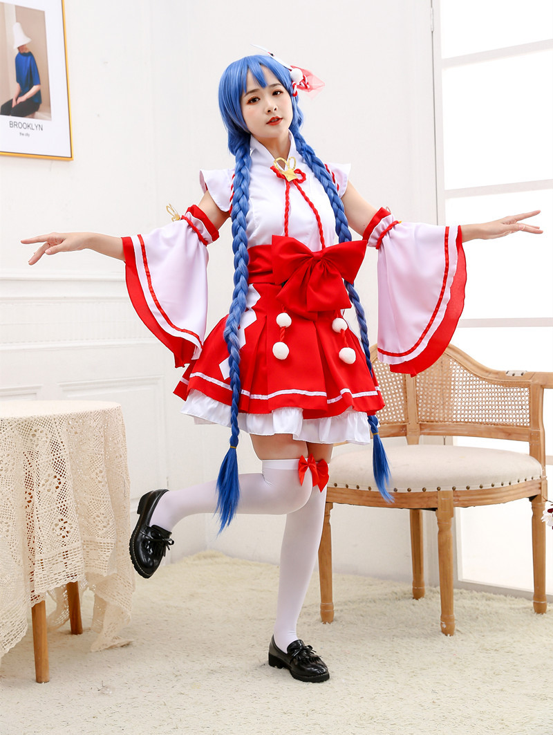 分码王者C服女装和服 荣耀 大乔皮肤伊势巫女cosplay游戏服装采购价格、怎么样、行情市场-CCEE选品中心