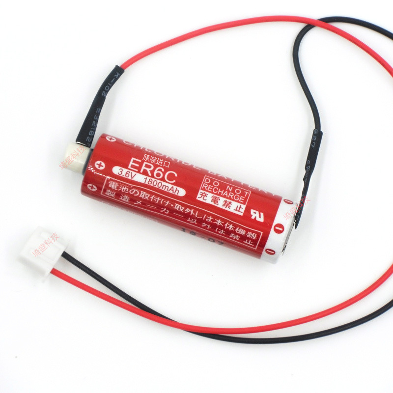 全新原装 ER6C 1800mAh AA 3.6V F2-40BL FX2N/1N PLC工控锂电池-阿里巴巴