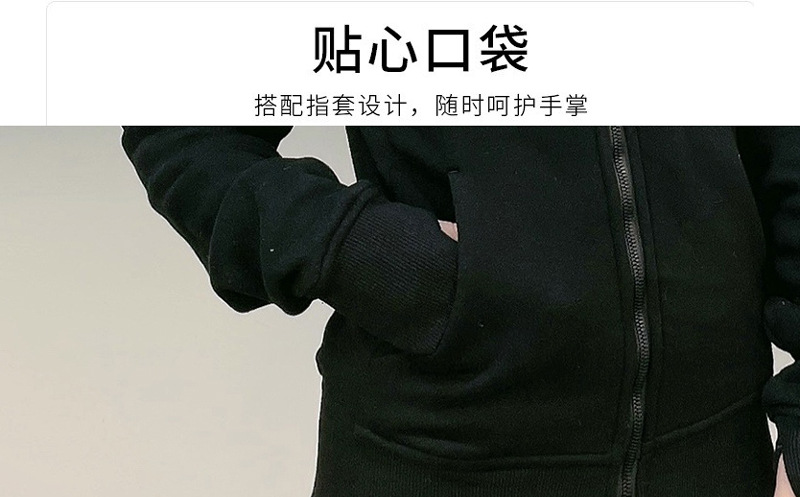 瑜伽服 Scu卫衣经典秋冬修身版加绒加厚保暖抓绒帽衫外套女-阿里巴巴