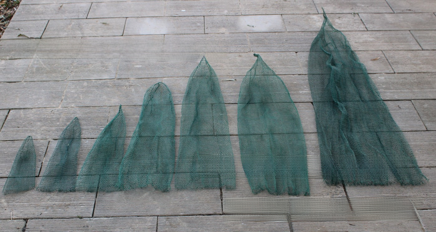 Woven shrimp net dense eye shrimp net low price good quality net bag ...