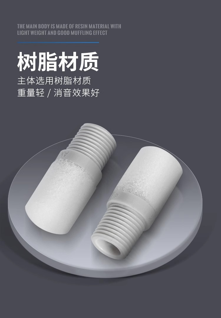 SMC消音器AN05-M5/AN20-02/AN30-03/AN15-C08/AN10-C06树脂消声器-阿里巴巴