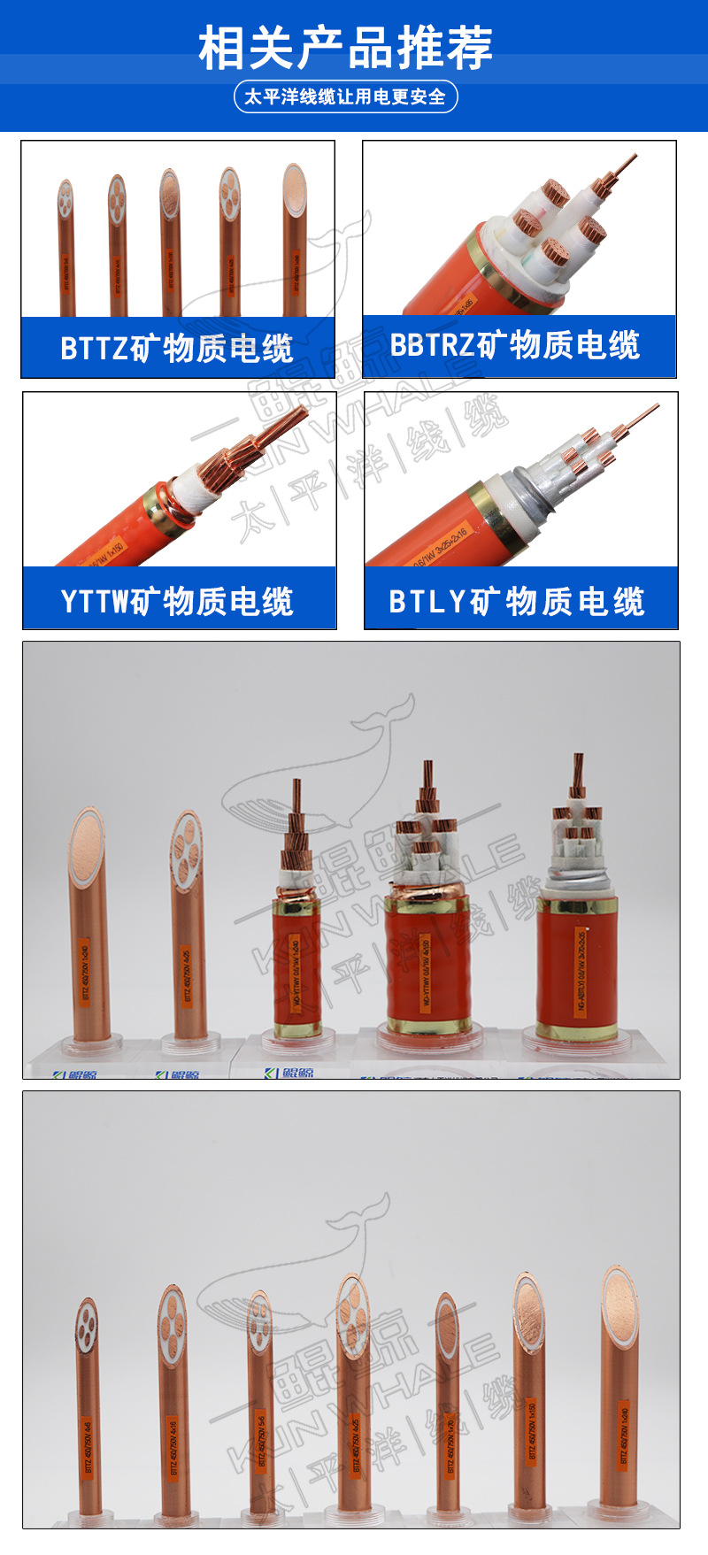 厂家定做YTTW/BTTRZ波纹管铜护套电力电缆柔性矿物质绝缘防火电缆-阿里巴巴