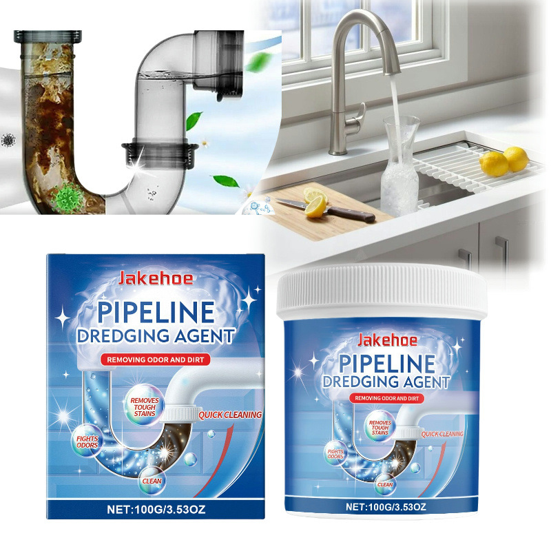 JAKEHOE drainage pipe dredging powder to improve pipeline cleaning ...