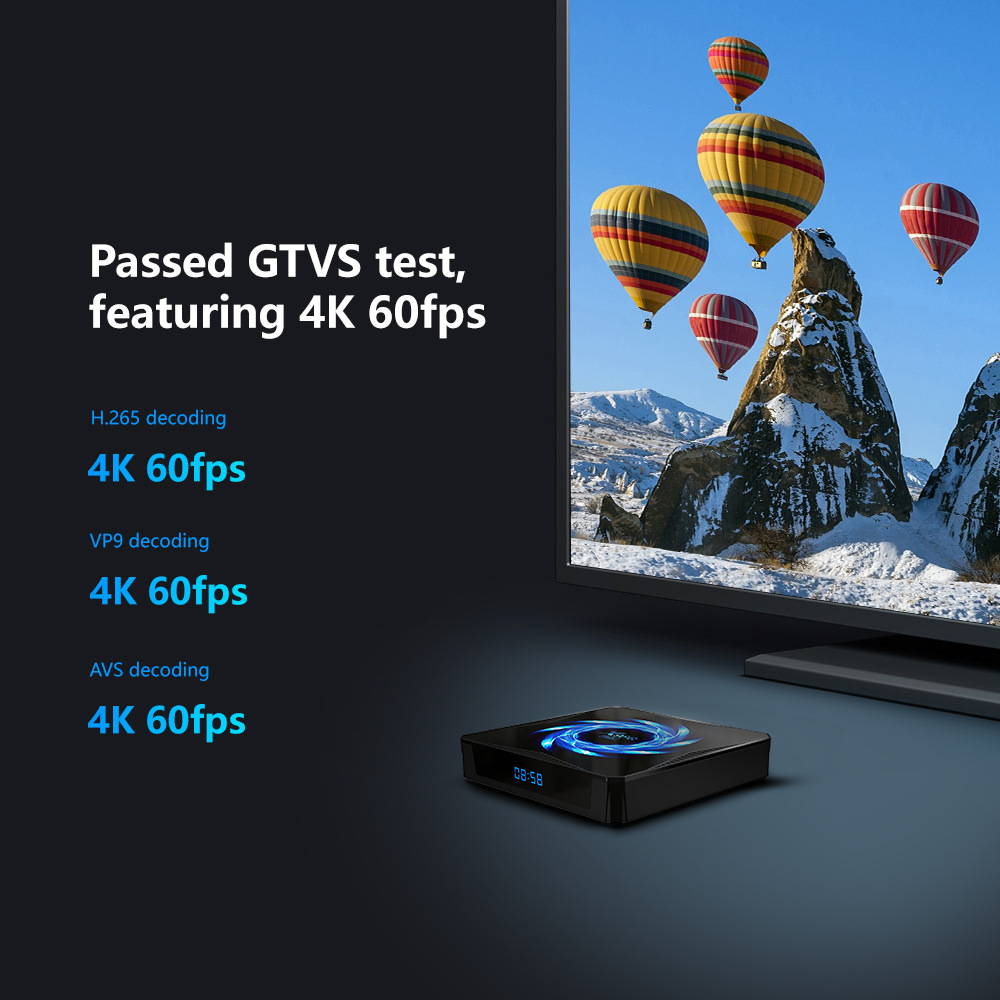 X96Q Max网络播放器TV box外贸电视盒子全志H616安卓10电视机顶盒-阿里巴巴