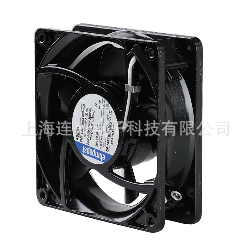 德国ebmpapst 4656N 119*119*38耐高温风机 全金属散热风扇-阿里巴巴