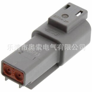 TE 泰科DT04-2P德驰型连接器汽车防水接插件公母对接端子线束插头-阿里巴巴