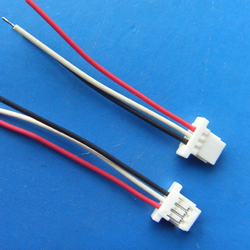 JST原厂SHR-02V-S-B间距1.0mm端子线锂电池端子线红黑线-阿里巴巴