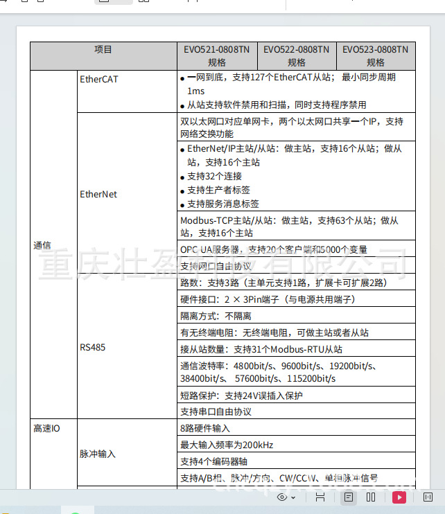 汇川EVO521-0808TNEVO500系列可编程控制器EVO523-0808TN-阿里巴巴