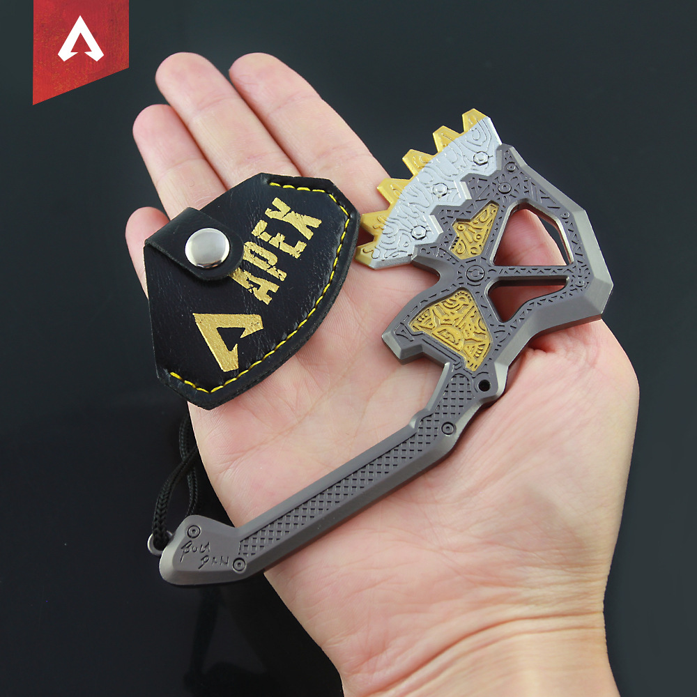 APEX英雄游戏周边直布罗陀战棍传家宝武器模型全金属工艺品摆件-阿里巴巴