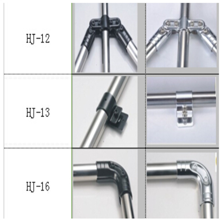 直销φ28mm精益管接头 线棒接头连接件 黑色电泳银色镀铬管HJ接头-阿里巴巴