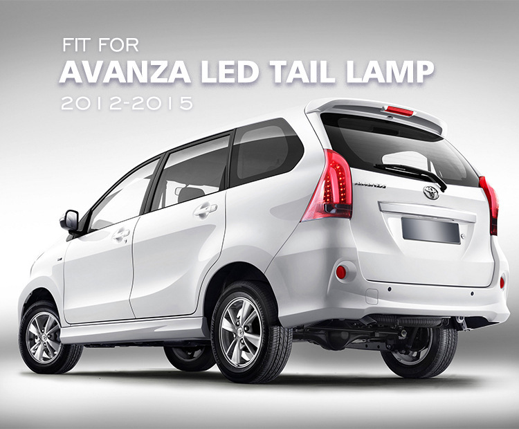 适用于2012-2015款丰田AVANZA汽车尾灯总成改装AVANZA后尾灯总成-阿里巴巴