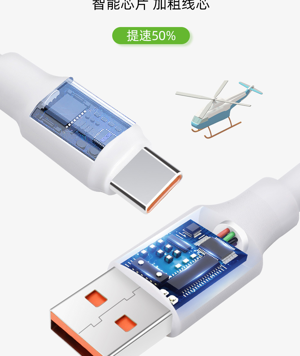 亚马逊跨境专供神龙数据线OD60加粗过2A快充蟒蛇线手机充电线批发采购价格、怎么样、行情市场-CCEE选品中心