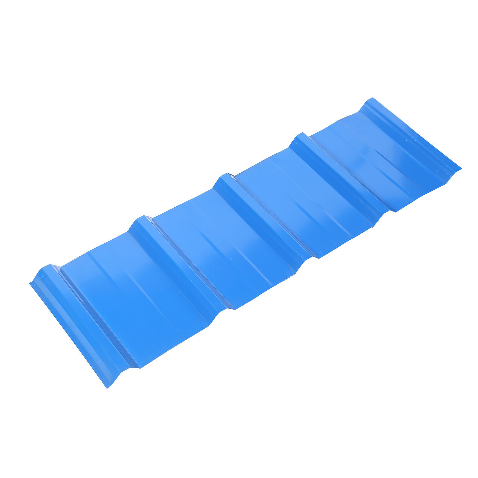 房顶隔热纳米彩钢瓦 蓝色压型彩钢板 屋面镀锌防水防腐彩钢瓦楞板-阿里巴巴