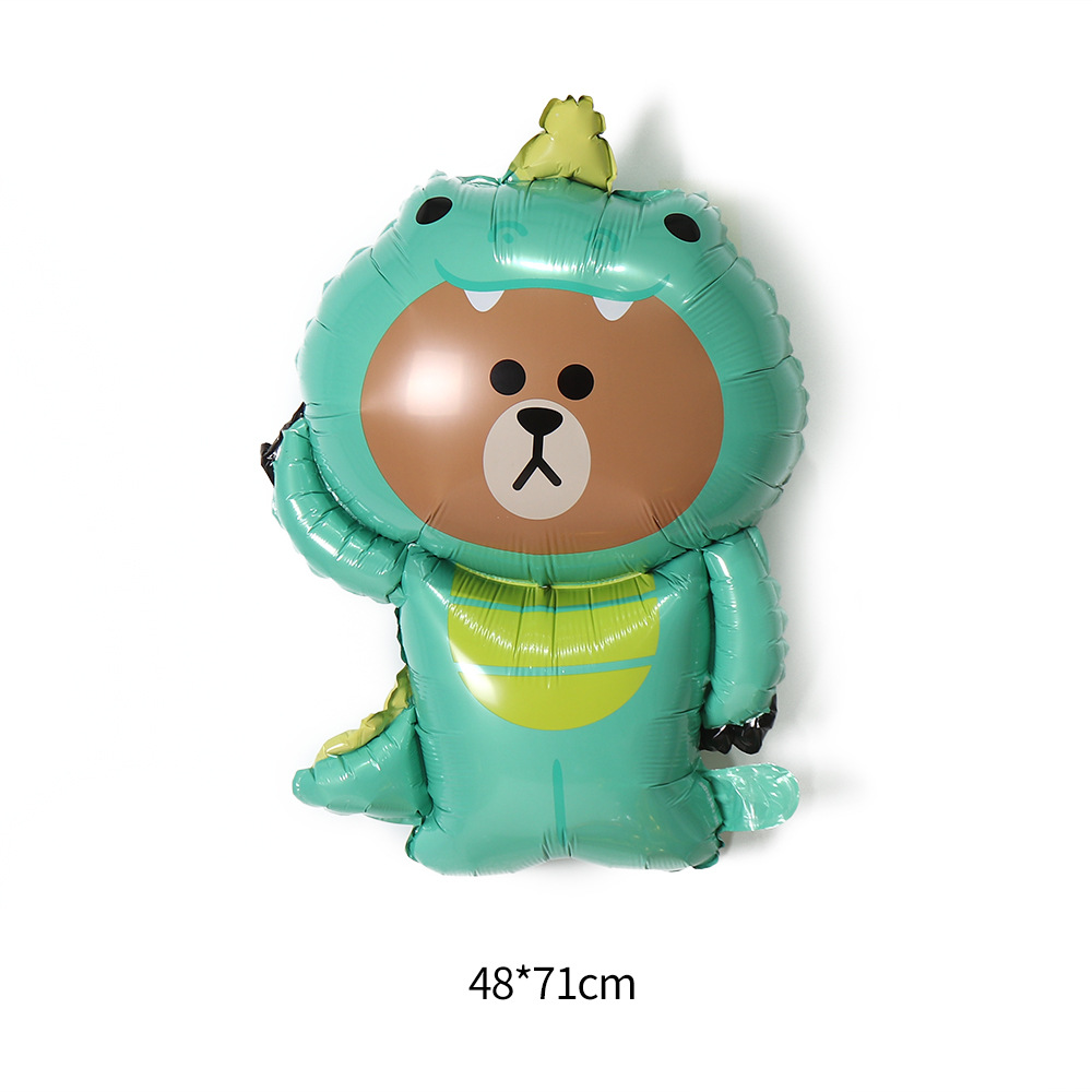 正版授权站立卡通小猪铝膜气球儿童生日派对装饰猪爸猪妈佩奇气球-阿里巴巴