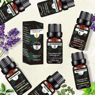 【跨境】外贸植物香薰精油Essential Oil薰衣草玫瑰茶树精油-阿里巴巴