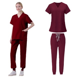 Elastic Light Scrub Short Sleeve Overalls for Doctors Nurses-阿里巴巴