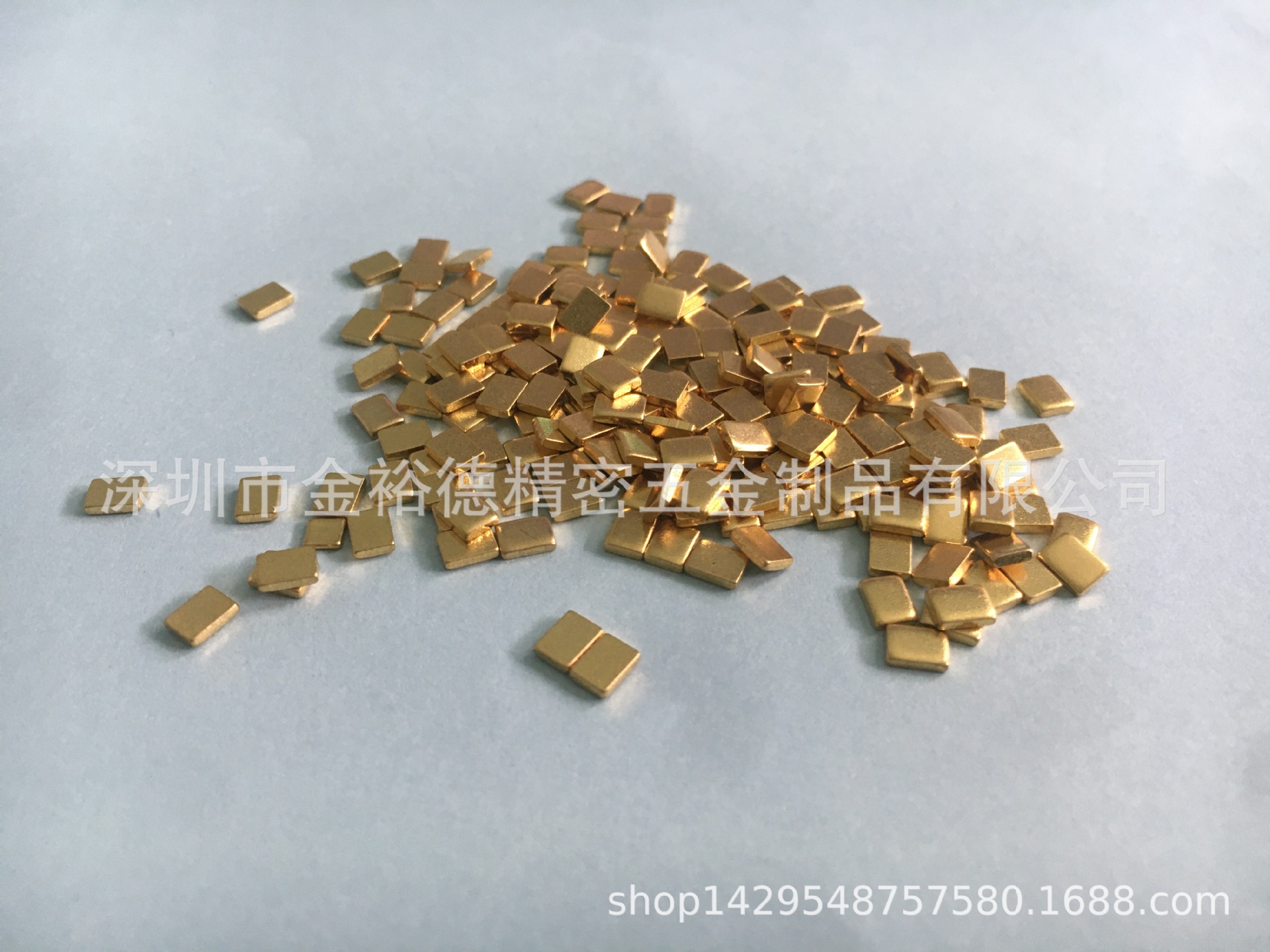 镀金小铜块 接触导电铜块 触点小铜片 导电贴片 尺寸-阿里巴巴