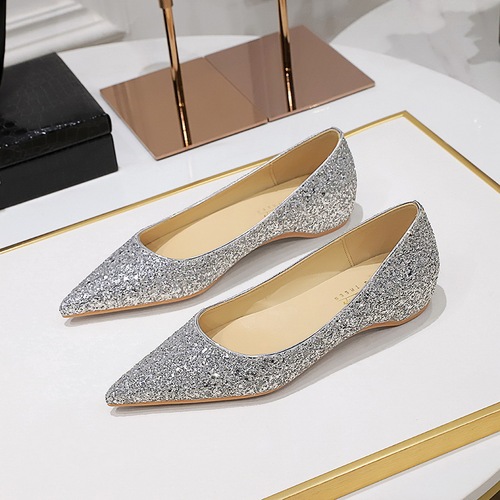 531-3 Banquet Fashion Versatile Low Heel Slope Heel Inner Height ...