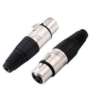 厂家供应音响设备三芯锡青铜卡侬母插头YS1-K3PC音频连接器-阿里巴巴