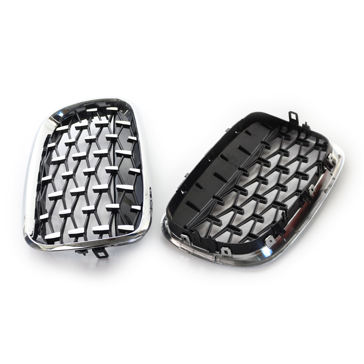 适用于宝马X5X6E70/E71改装满天星中网08-13款流星雨钻石进气格栅-阿里巴巴