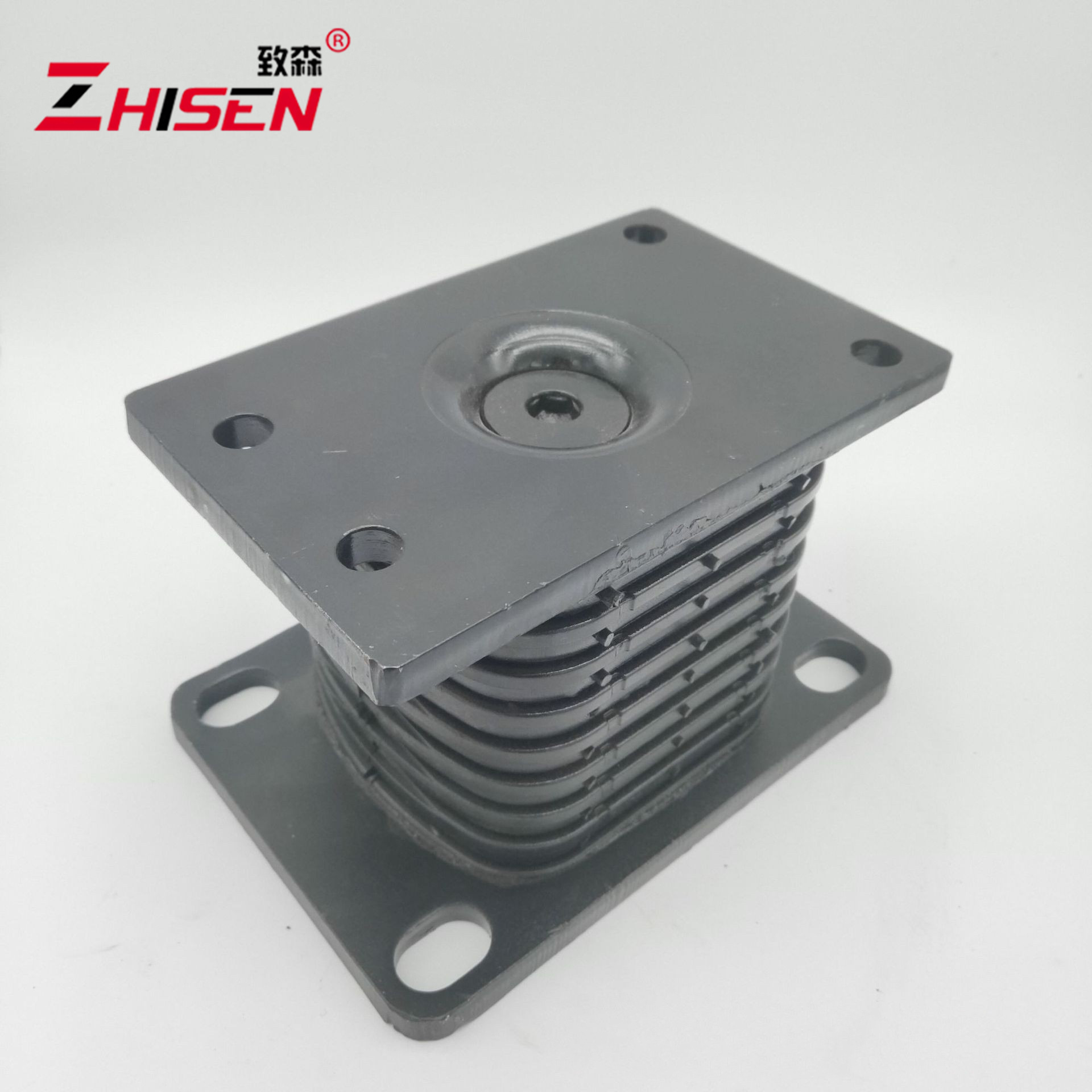 豪沃钢板橡胶支座/胶墩AZ9725520278/AZ9725520276-阿里巴巴