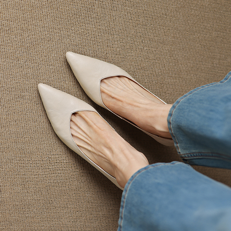 CHIKO Christine Pointy Toe Kitten Heels Pumps Shoes
