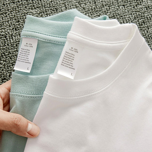 230g重磅纯棉白色正肩内搭短袖t恤上衣内衬打底衫2023夏季短袖女-阿里巴巴