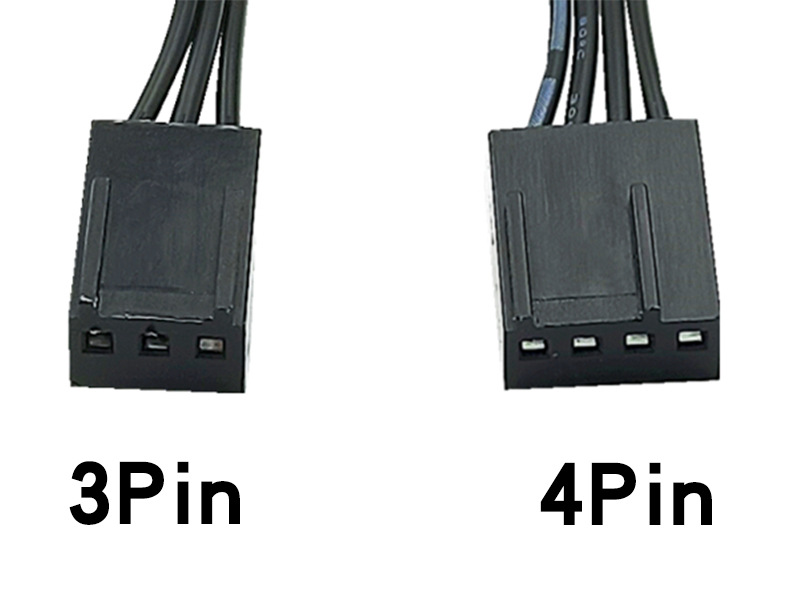 台式机CPU散热风扇9cm静音小4Pin风扇3针电脑4Pin四线彩灯pwm温控-阿里巴巴