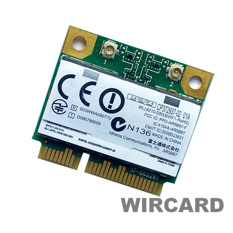 原装 高通Atheros AR9287 BGN 300M PCI-E AR5B97 内置 无线网卡-阿里巴巴