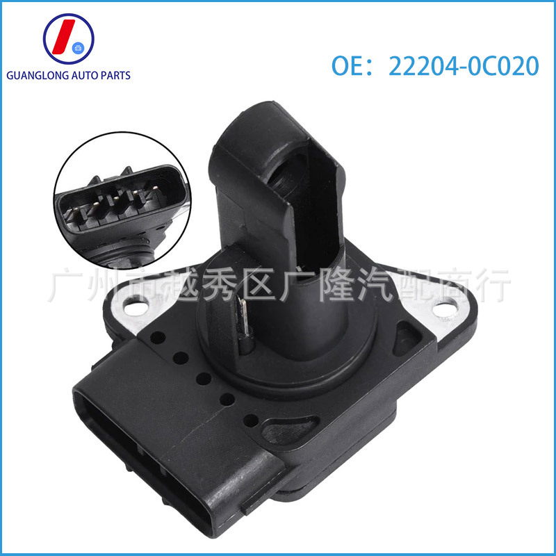 适用丰田佳美锐志卡罗拉花冠空气流量计22204-0C020 197400-4010-阿里巴巴