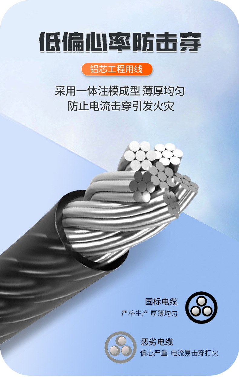 架空线JKLYJ-10KV高压铝芯绝缘架空线国标铝芯50平方铠装电线电缆-阿里巴巴