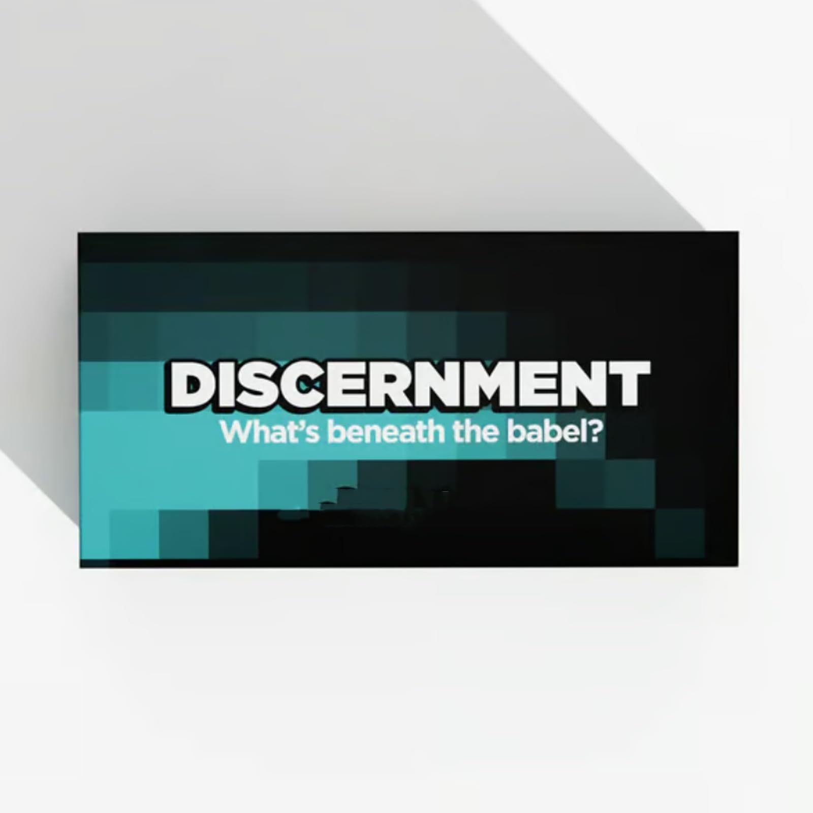 Cards Christians Like Game, Discernment Card Game-阿里巴巴