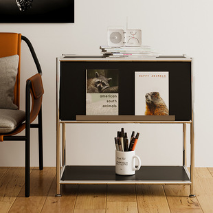 中古卧室床头柜USM家用客厅斗柜置物收纳柜不锈钢模块收纳餐边柜-阿里巴巴