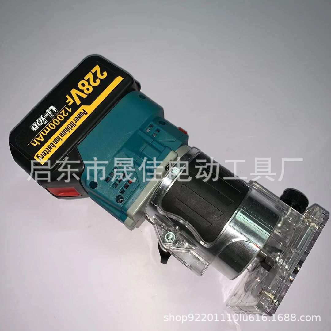 锂电修边机 木工修边开槽机 雕刻机 电木铣-阿里巴巴