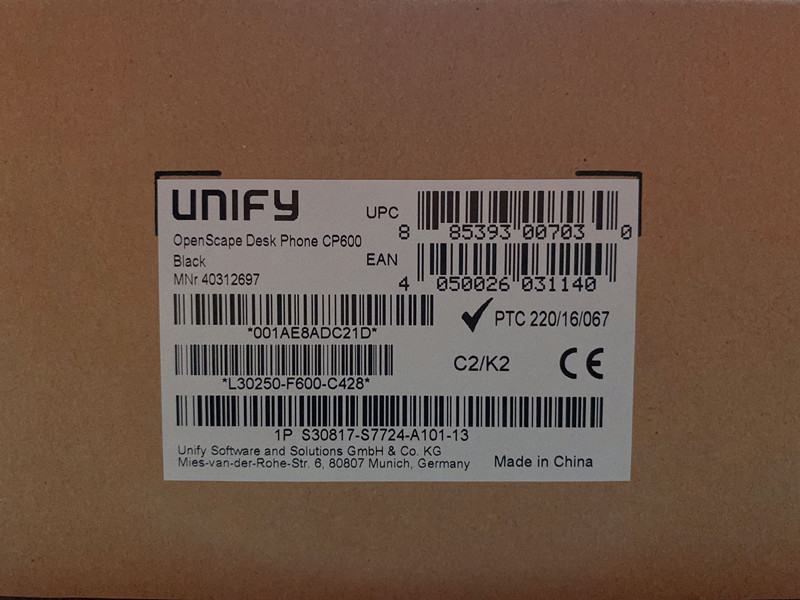西门子优力飞Unify 交换机OSBX8系列 SIP电话机CP200 CP600 60HFA-阿里巴巴
