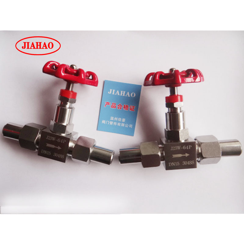 J23W-64P不锈钢针型阀 外螺纹针形截止阀 针型仪表阀 压力表阀门-阿里巴巴