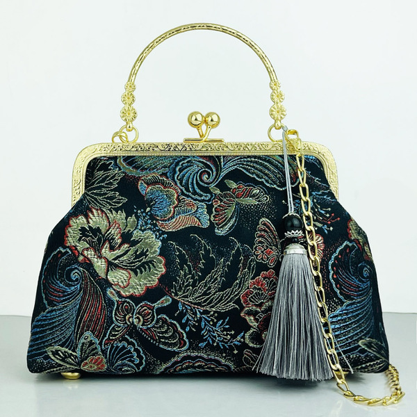 New Chinese style embroidery qipao bag handbag gift wrap and restoring ...
