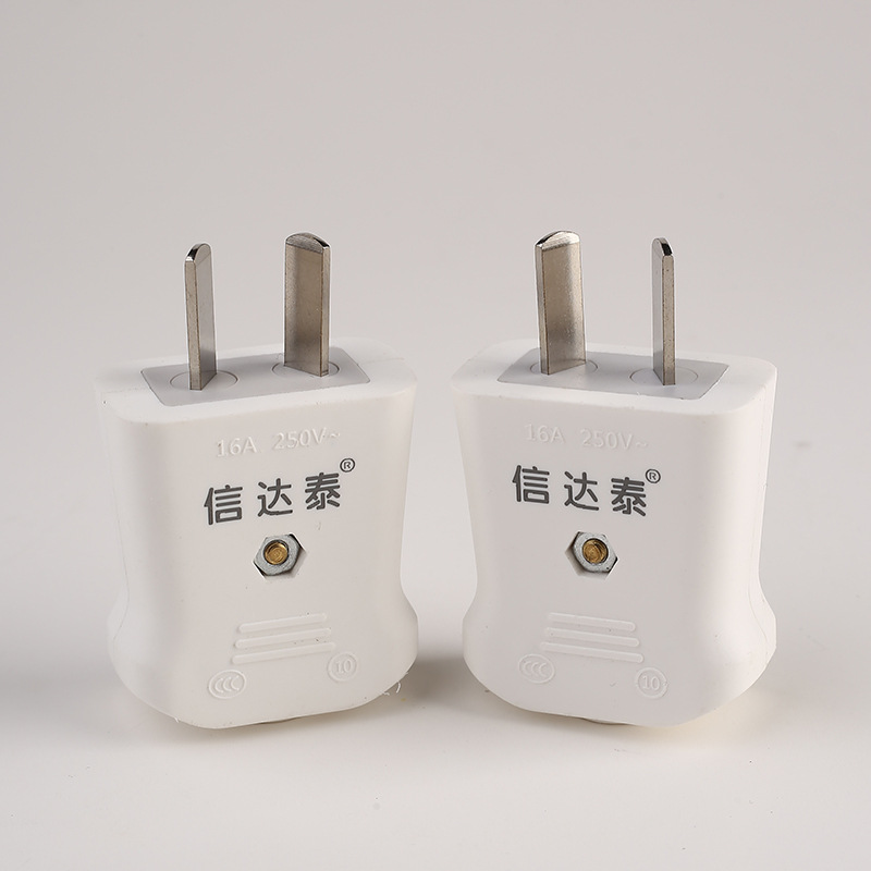 White flip rotating plug integrated thick copper high-power industrial ...