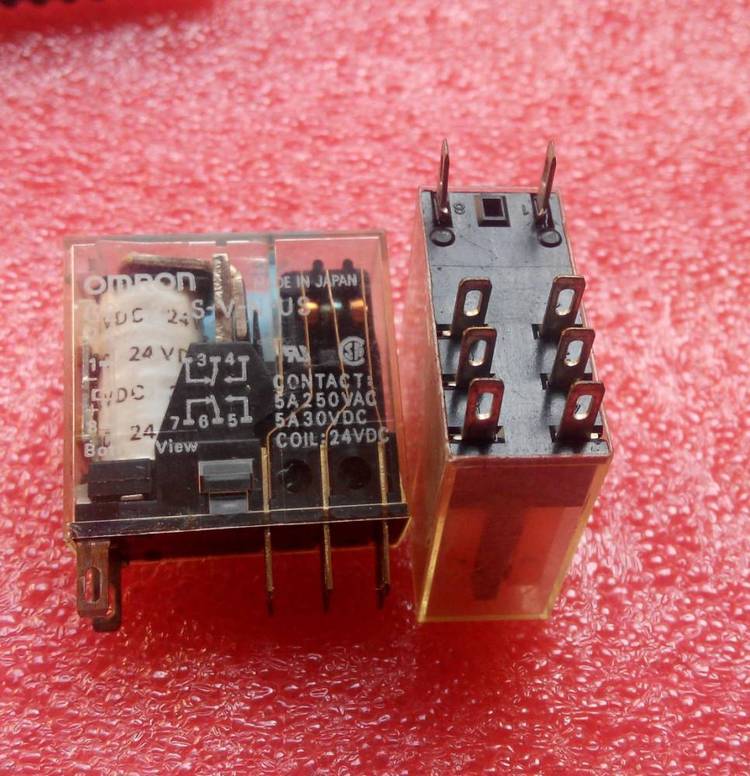 欧姆龙OMRON小型继电器MY2N-J MY2N-GS DC24V MY2NJ 24VDC-阿里巴巴