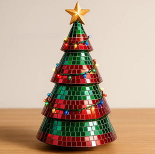 跨境Disco Christmas Tree Decor迪斯科圣诞树装饰-阿里巴巴