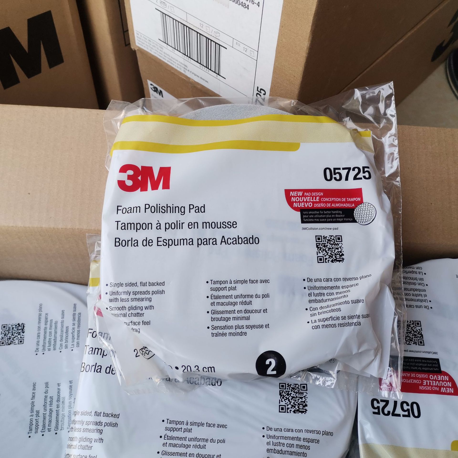 3M05725波浪抛光海绵盘 Perfect-It Foam Polishing Pad 3M 05725-阿里巴巴