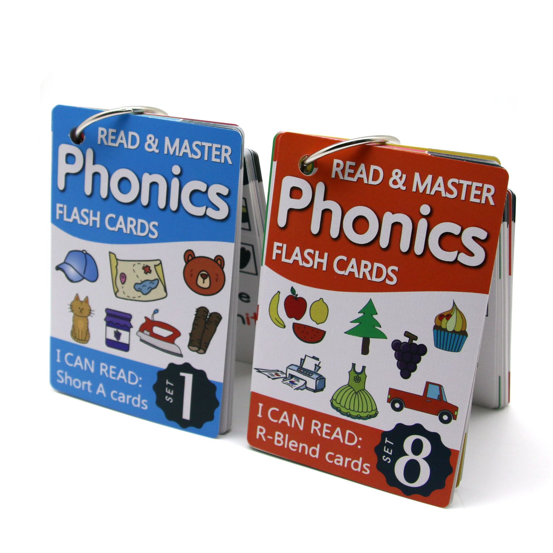 READ and MASTER Phonics Flash cards英语自然拼读学习早教闪卡-阿里巴巴