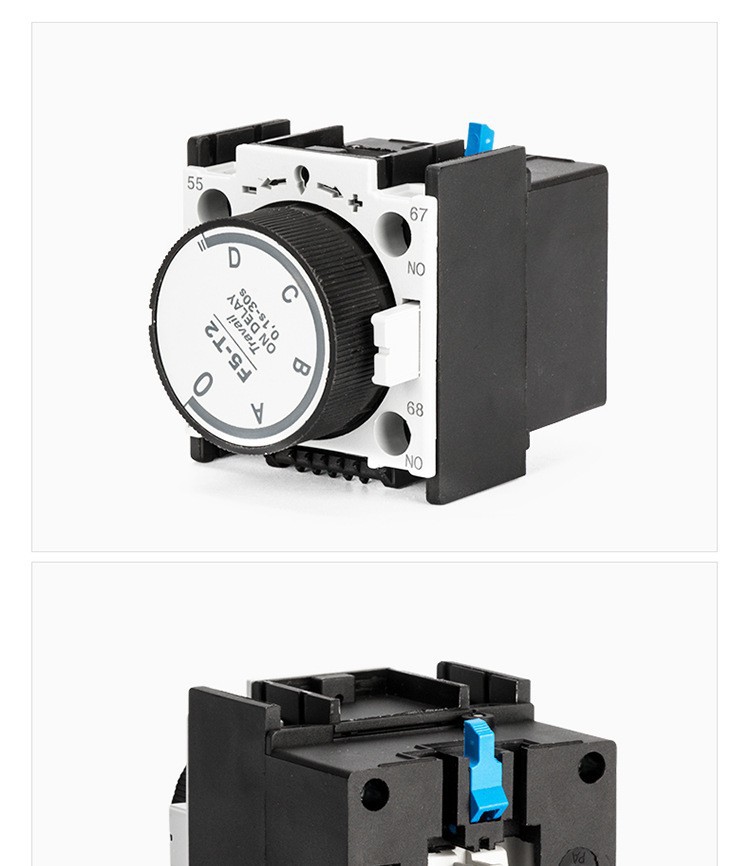 正泰接触器用延时头F5-T0/T2/T4/D0/D2/D4通电/断电延时 配套CJX2-阿里巴巴