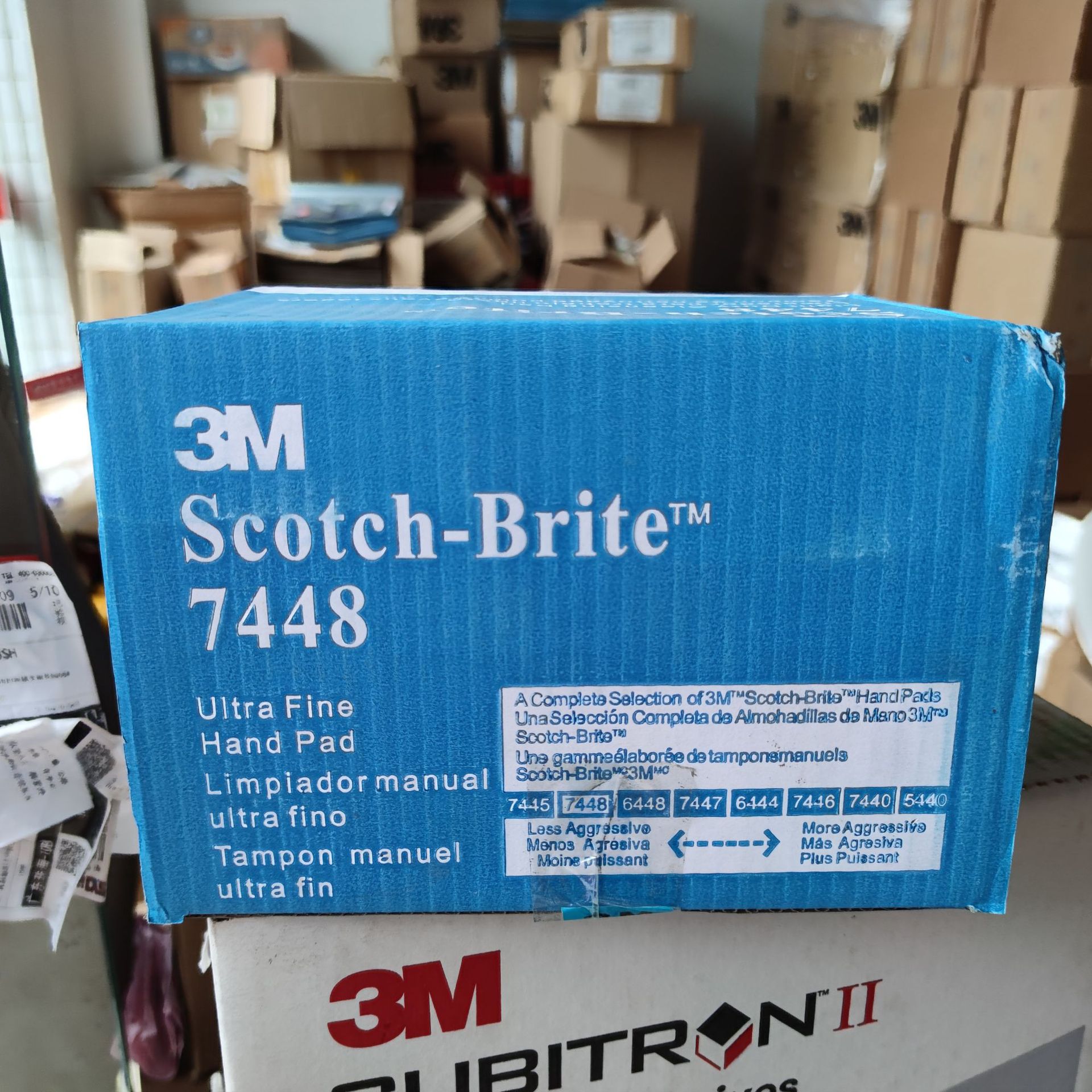 3M7448 工业百洁布3M Scotch-Brite Hand Pad 7448 152*228MM-阿里巴巴