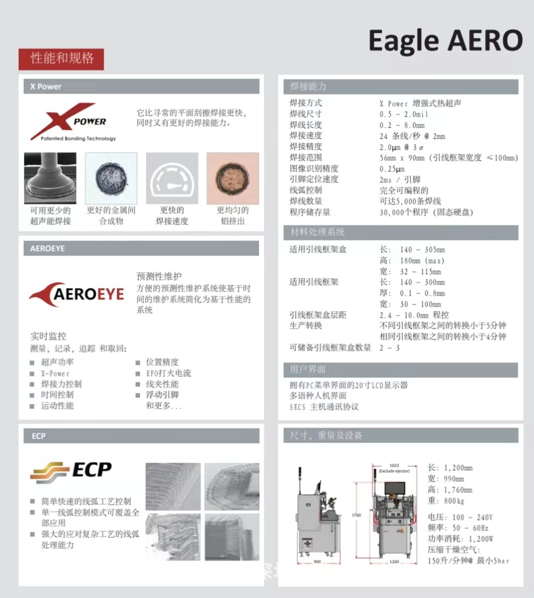 ASM二手邦定机IHAWKV自动焊线机与EagleAEROGoCu金丝球焊线机-阿里巴巴