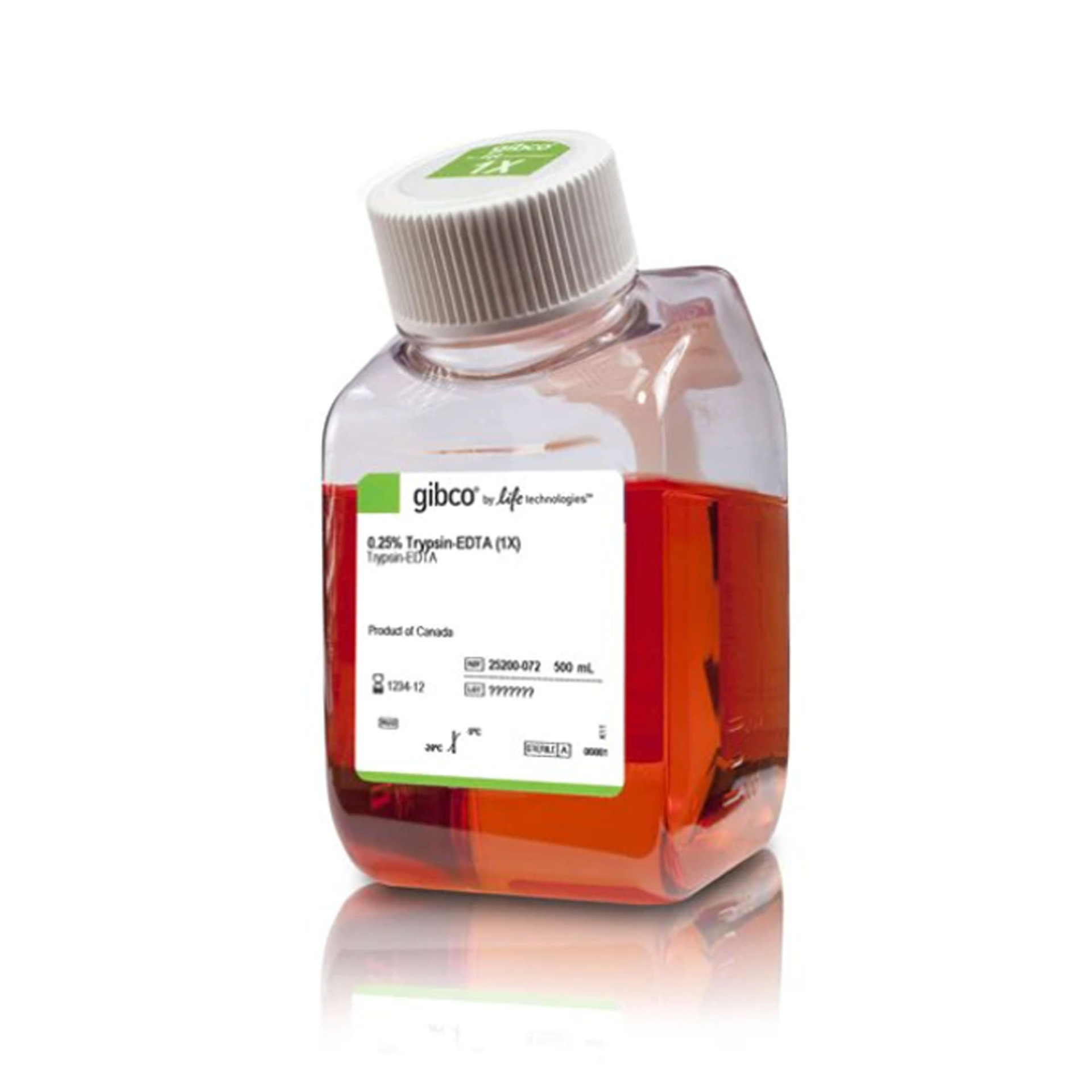 Gibco?胰蛋白酶-EDTA (0.25%)，含酚红25200072，500ml-阿里巴巴