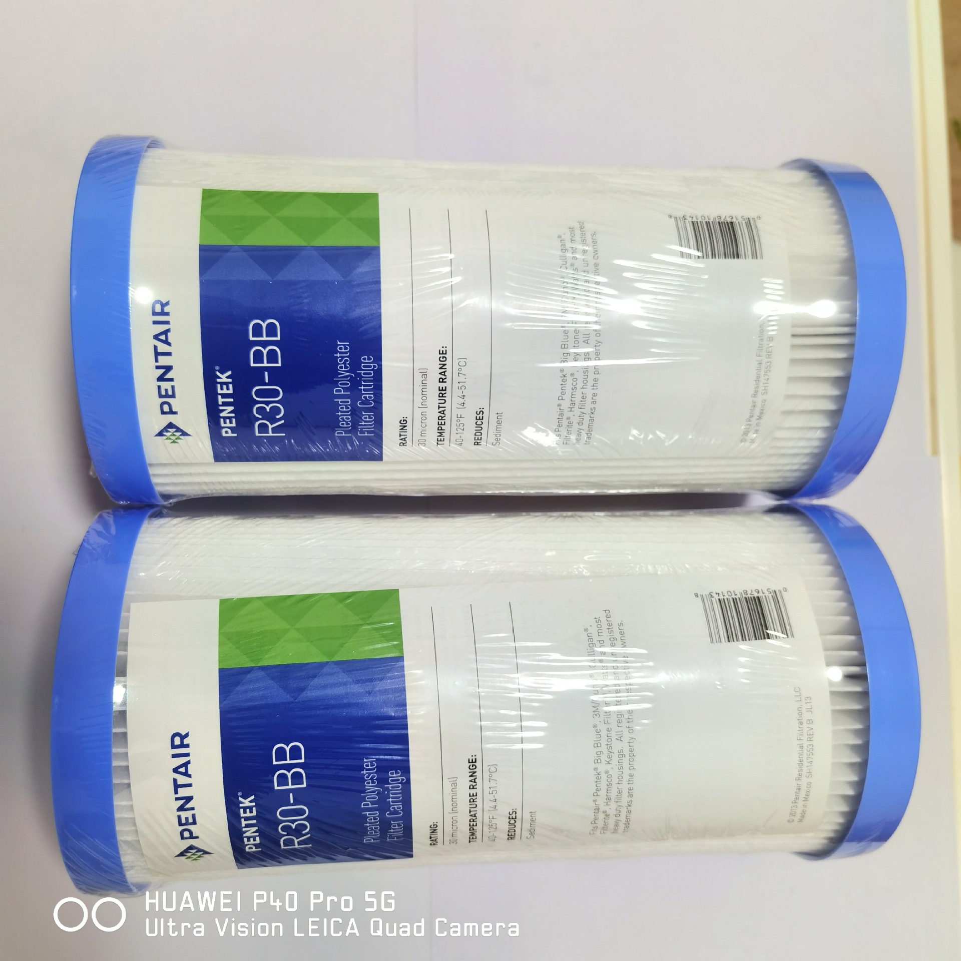 Pentair PENTEK滨特尔泳池滤芯 10寸大胖折纸滤芯R30-BB R50-BB-阿里巴巴